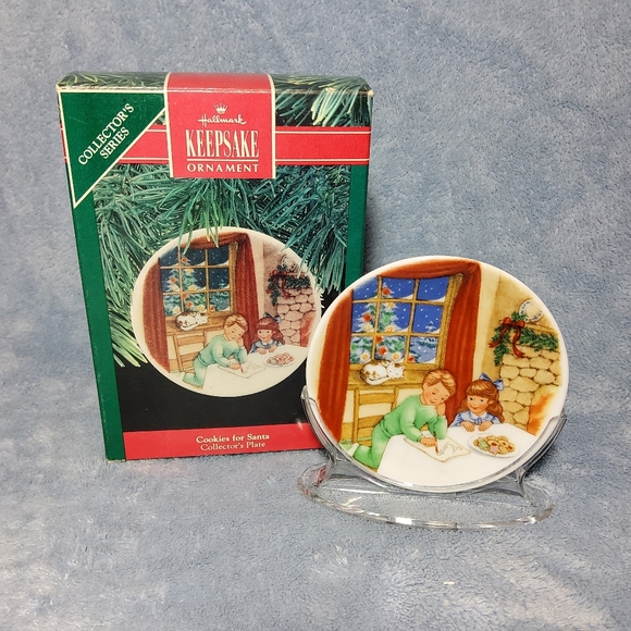 Hallmark | Holiday | Vintage 99 Hallmark Keepsake Cookies For Santa ...